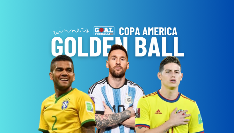 Copa America Golden Ball Winners List (All Time)