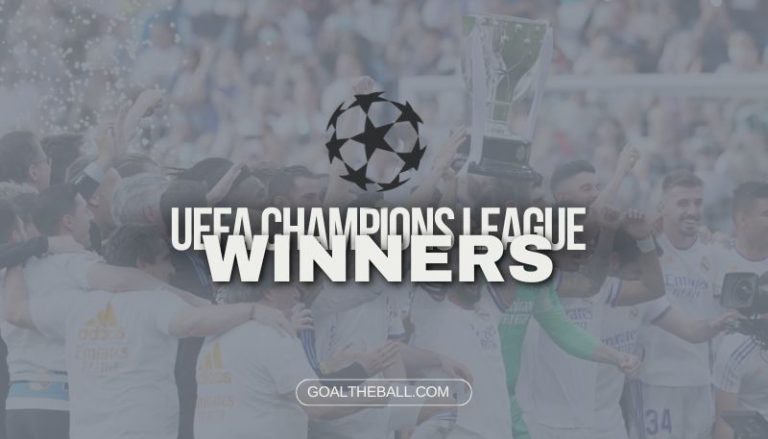 UEFA Champions League All Time Winners List (Since 1955-56)